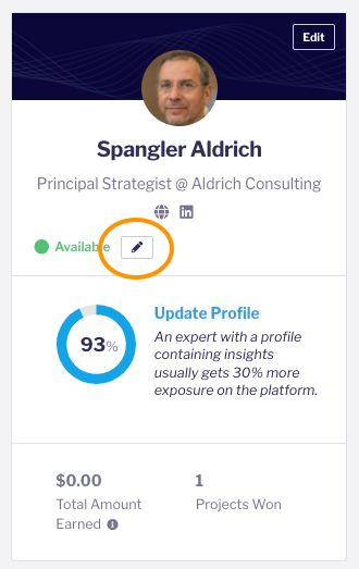 Creating A Public Expert Profile – Catalant Experts